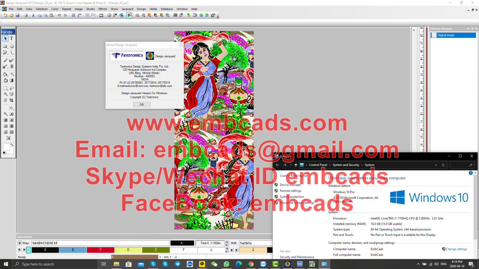 Textronics Design Jacquard + Design Dobby + Design 3D Full Pack ...