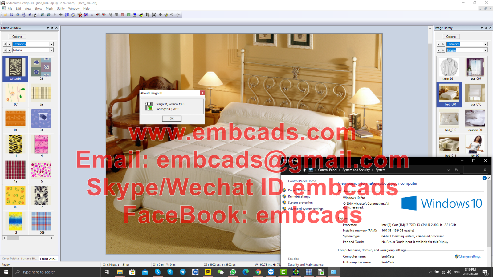 Textronics Design Jacquard + Design Dobby + Design 3D Full Pack ...