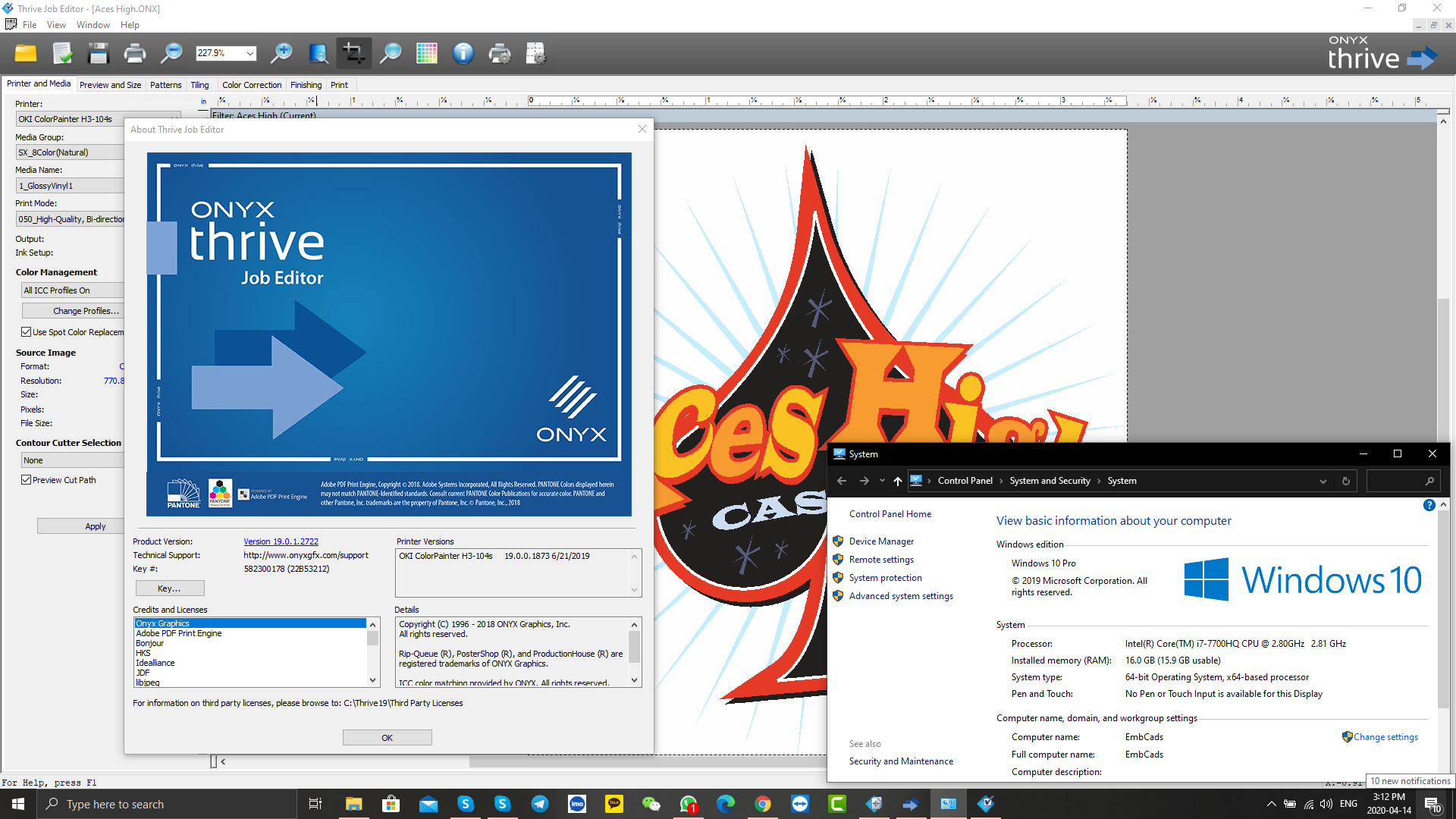 ONYX Thrive 19 RIP Work Windows 10-8-7 | Release In 2020 - EmbCads ...