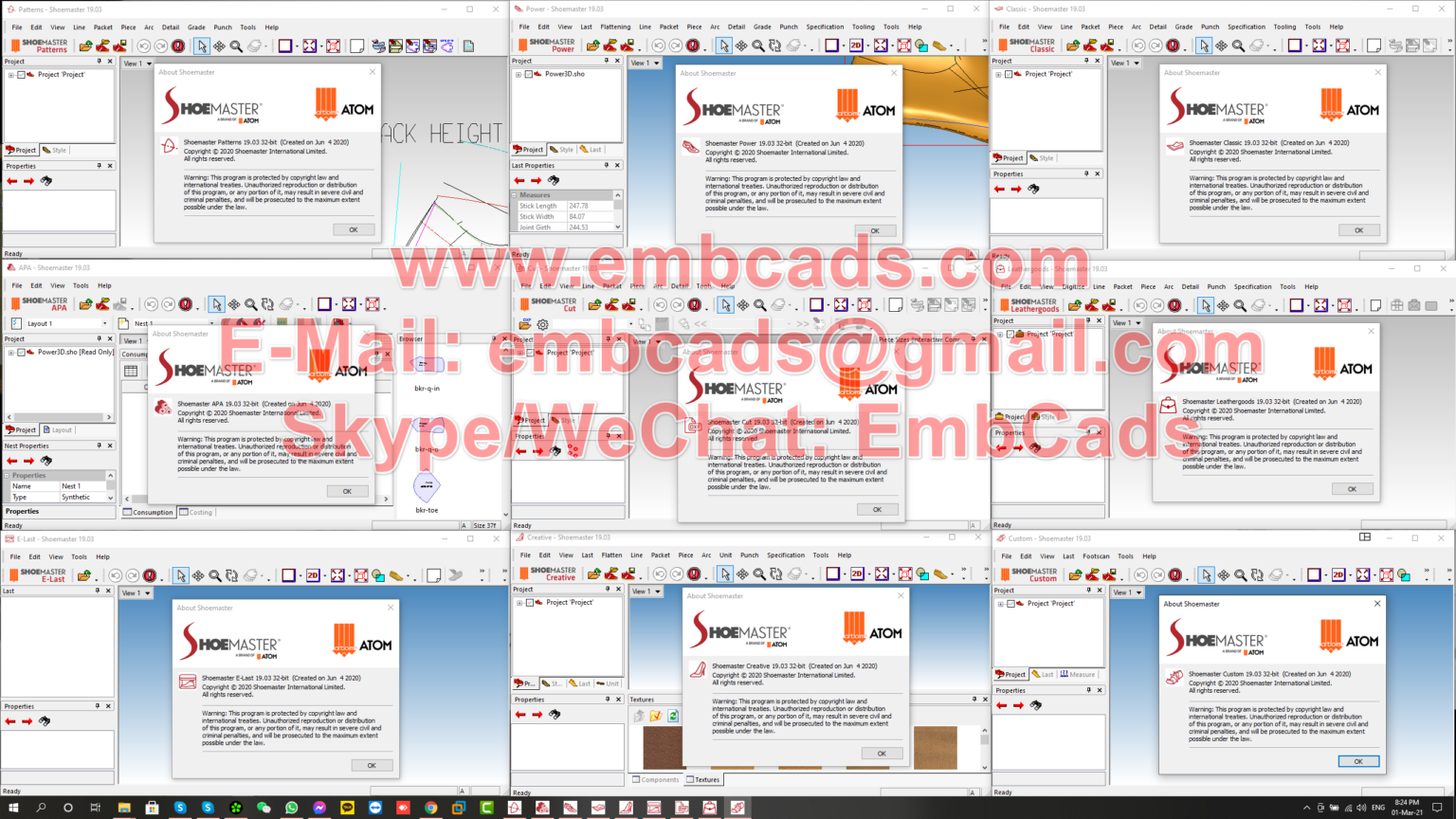 Shoemaster 19.03 Full Pack Work WIndows 10 -87- x32 x64 | New Release ...