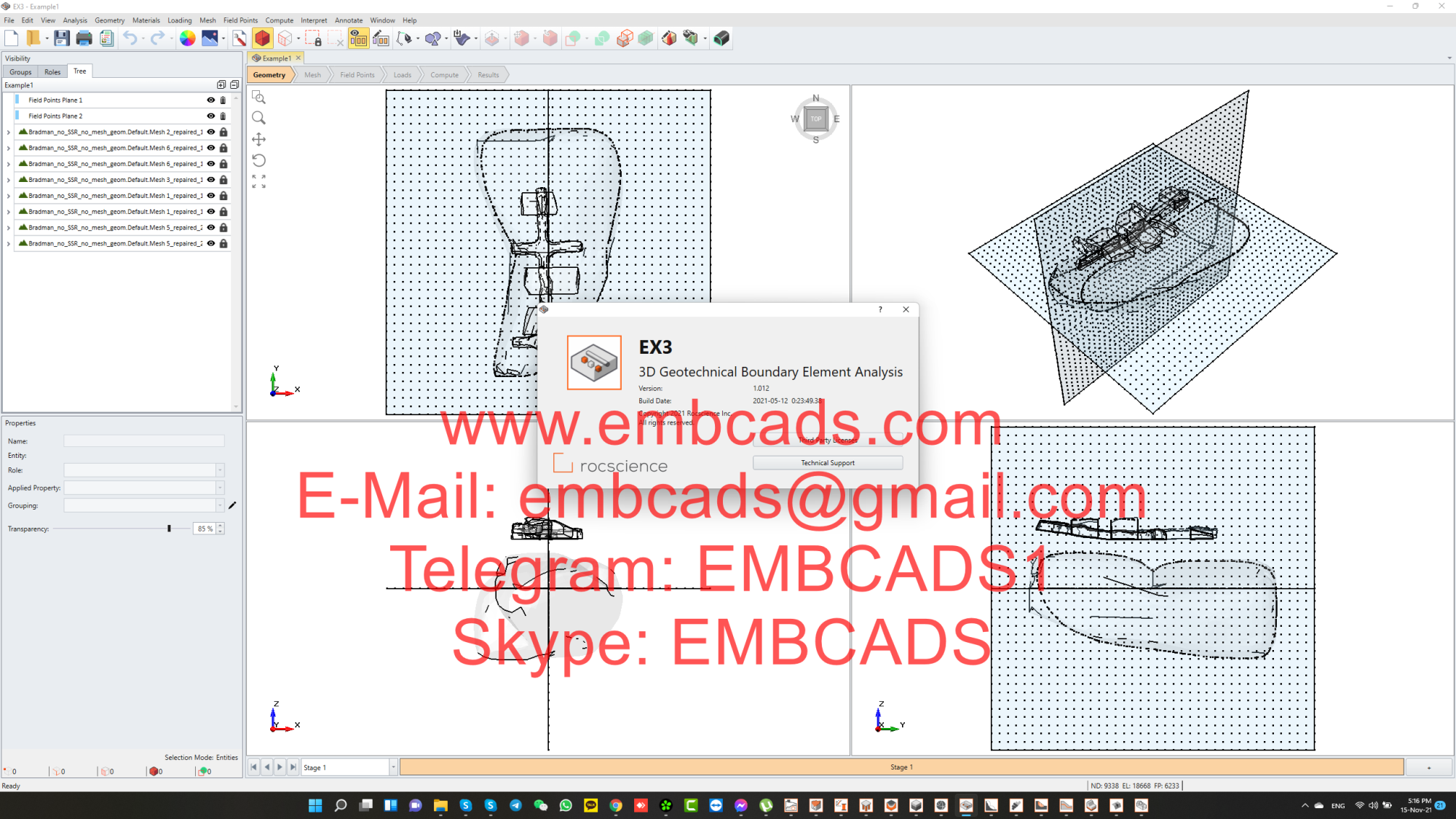 Rocscience 2021 June Full Suite | ALL 17 Module | - EmbCads Software's ...