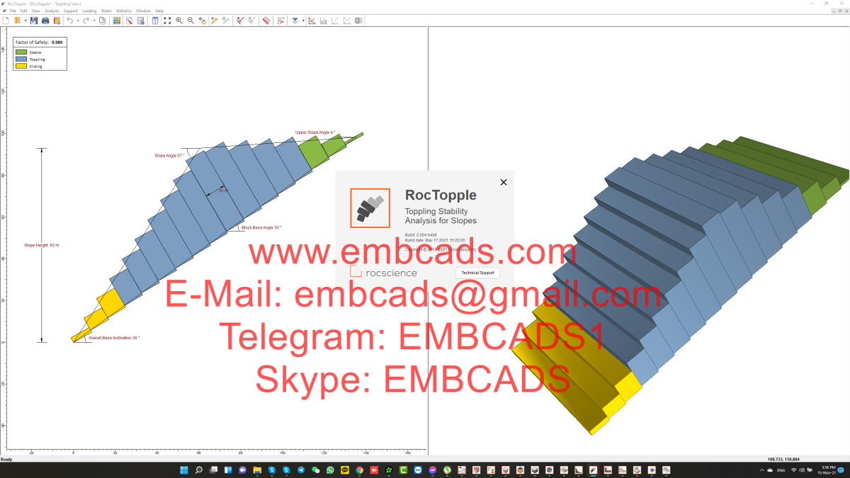 Rocscience 2021 June Full Suite | ALL 17 Module | - EmbCads Software's ...