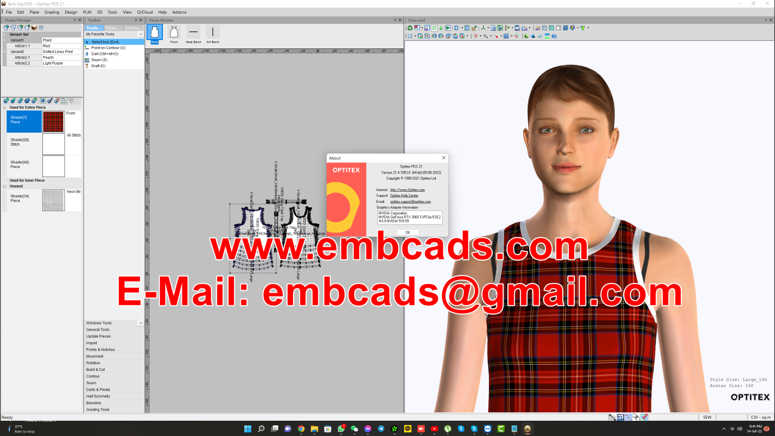 Optitex 21.4 With Nest Multicore 3D | Complete Installation Video ...