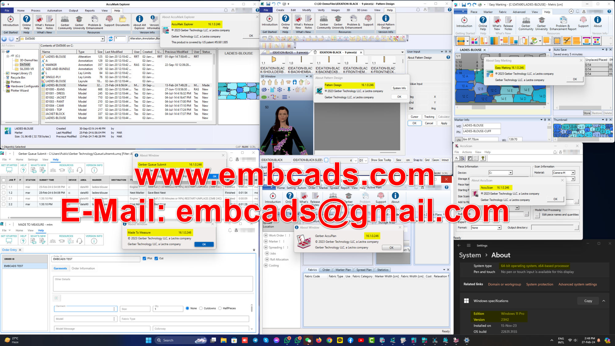 Gerber Accumark V16.1 Full Version | Released On November 2023 ...