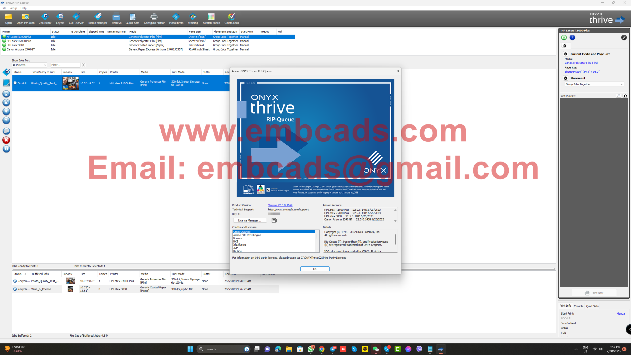 Onyx 22.5 THRIVE Ultimate Edition| Released July 2023 - EmbCads ...
