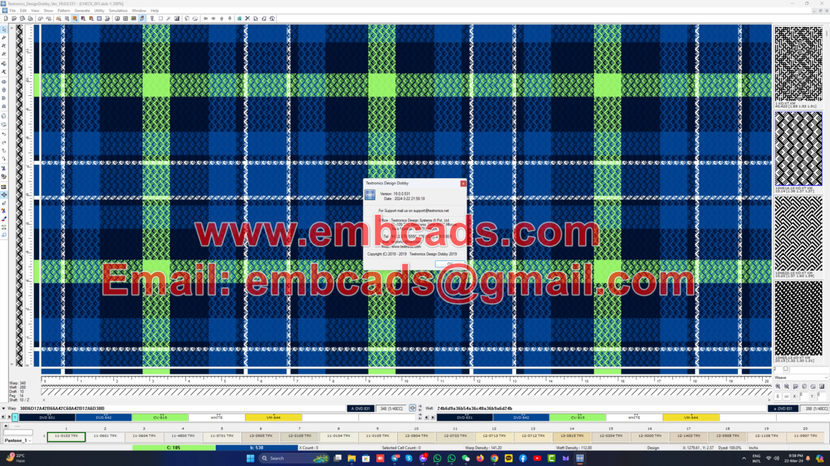 Design Dobby 2019 By Tectronics Full Module With loom Interface ...