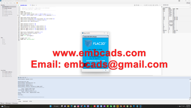 ITASCA V9 Suite | FLAC3D 2D 9.0 | PFC3D 2D 9.0 | MassFlow 9.0 | 3DEC 9. ...
