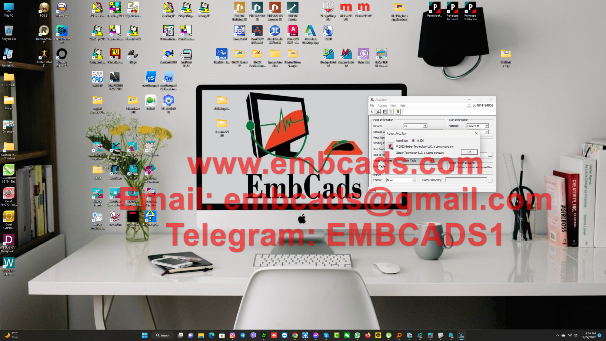 Gerber Accumark V15.1 Full Pack (Accumark+Accunest+Accuscan+Accuplan ...