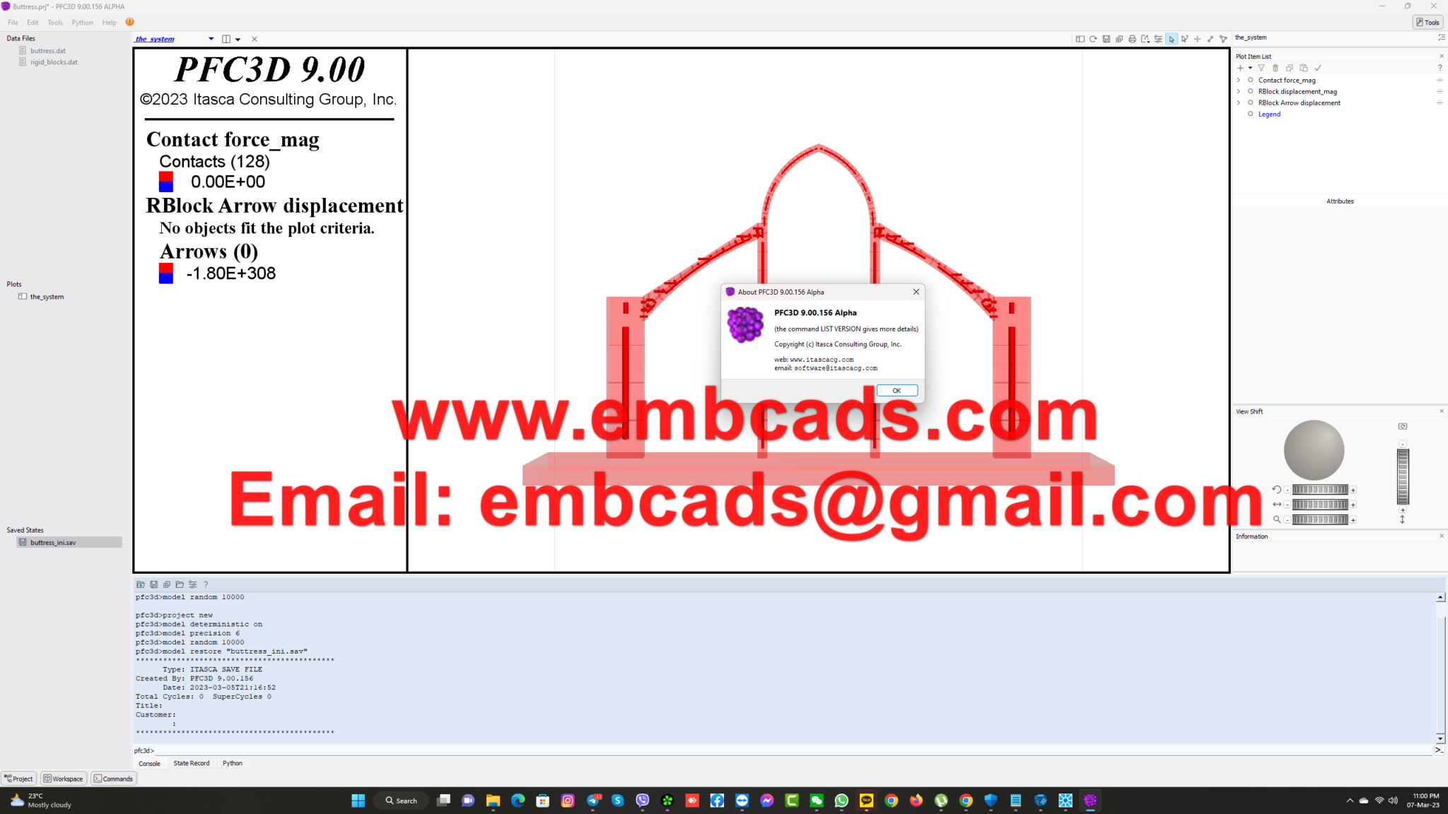 ITASCA V9 Suite | FLAC3D 2D 9.0 | PFC3D 2D 9.0 | MassFlow 9.0 | 3DEC 9.0 | - EmbCads Software's ...