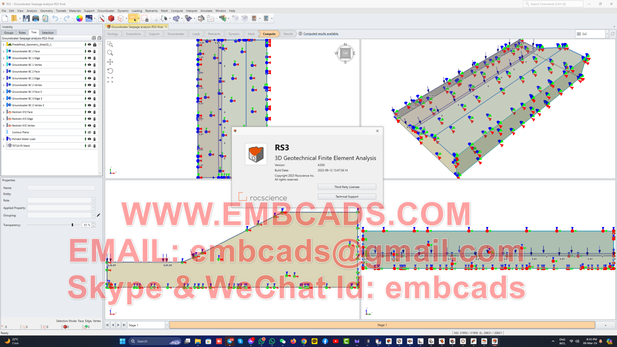 Rocscience 2023 November Full Suite 20 Modules - EmbCads Software's ...