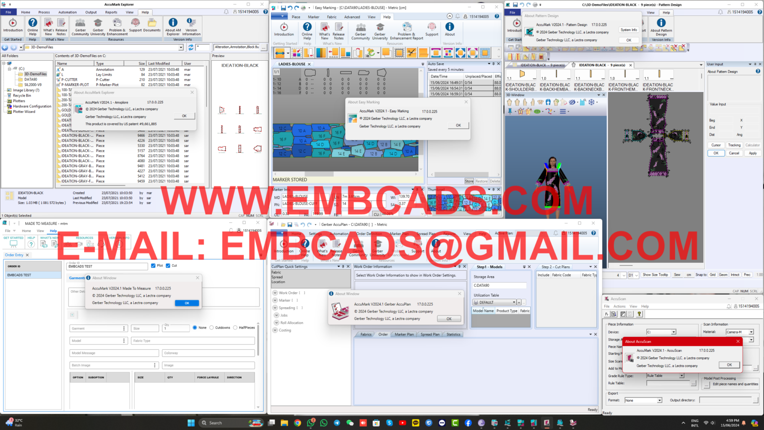 Optitex 24 Full Pack | New Released 31 March 2024 - EmbCads Software's Services