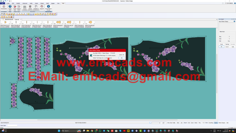 Gerber AccuMark V2024.1 Version 17.0.225 | New Released April 2024 ...
