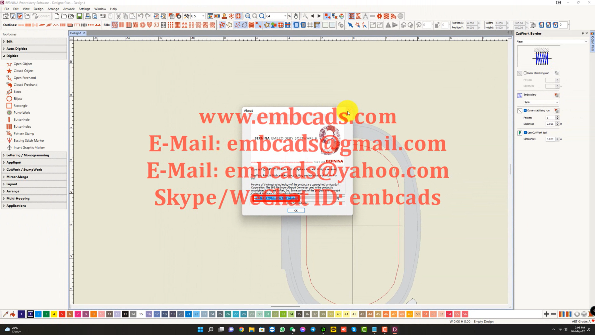 Embroidery Archives - EmbCads Software's Services