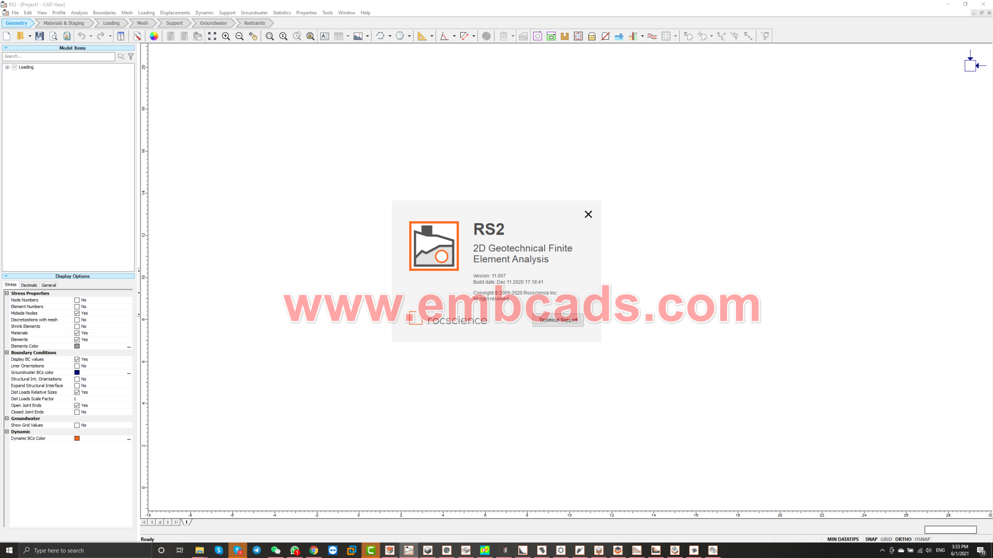 Rocscience 2021 March Full Suite - EmbCads Software's Services