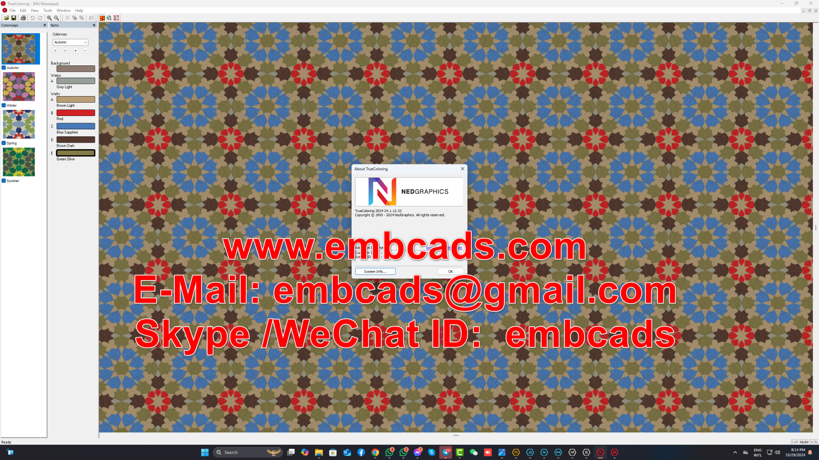 NedGraphics Texcelle Premium V2024 With Jacquard Premium V2024 And True ...