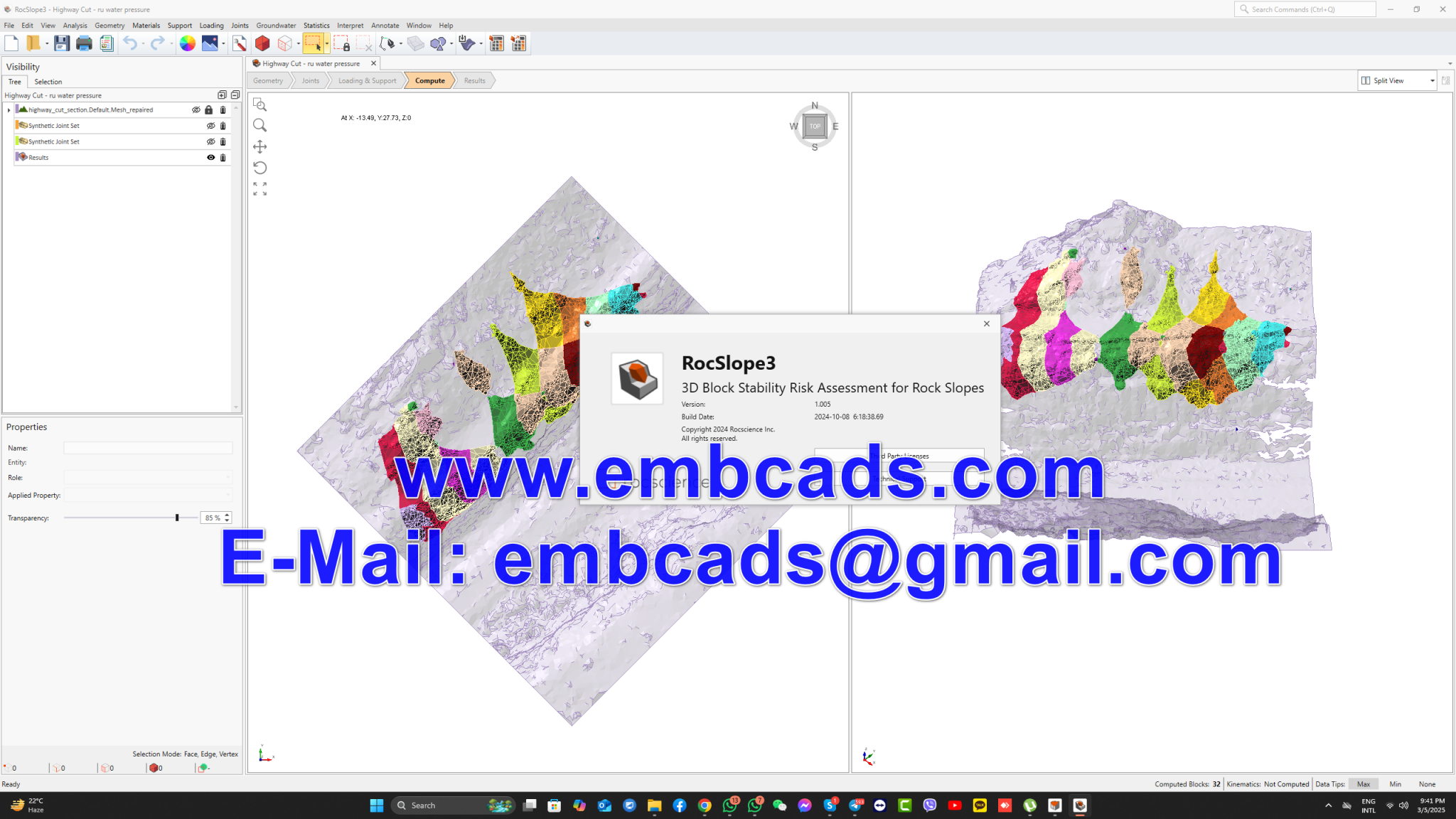 Rocscience V2024 December & November Full Suite 21 Modules - EmbCads Software's Services