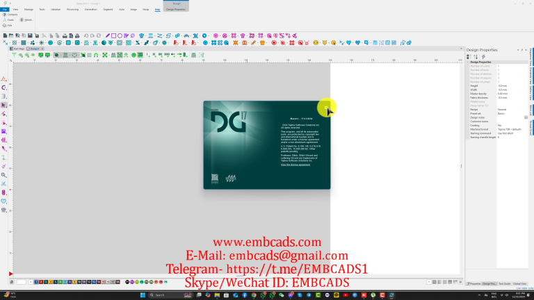 Tajima DG17 Maestoro Build 8032 Full Version - EmbCads Software's Services