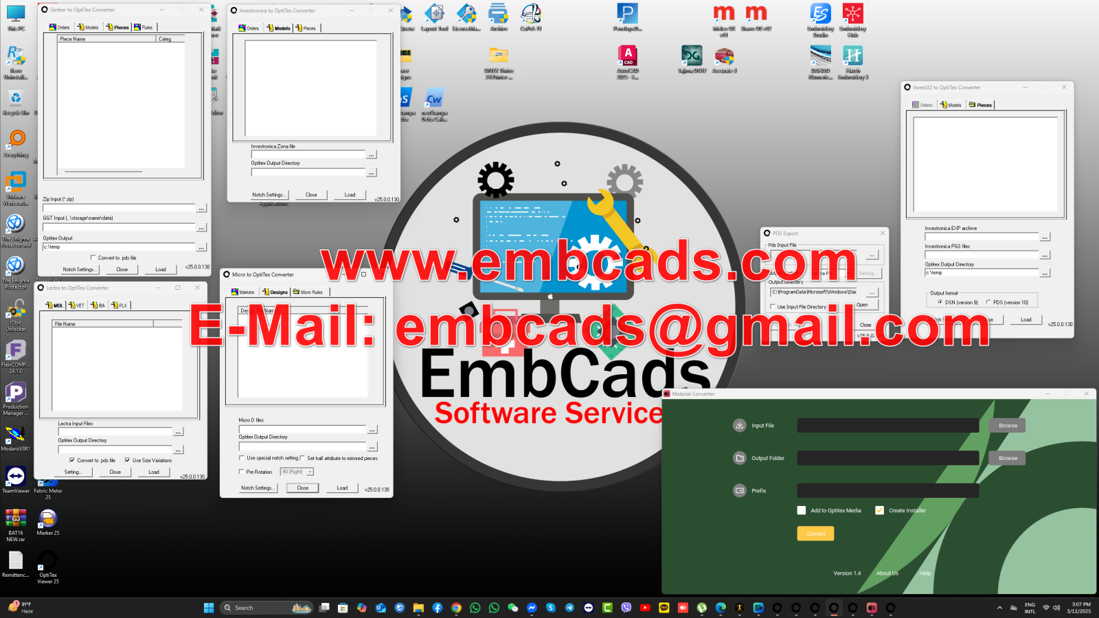 Optitex 2025 V25 Full Pack | Released March 2025 - EmbCads Software's ...