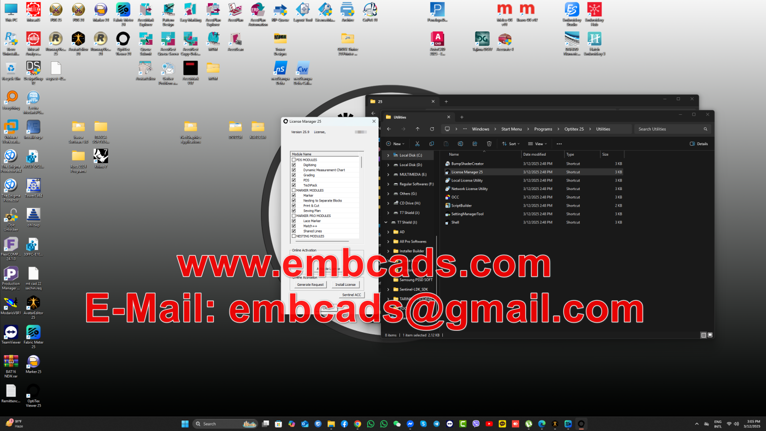 Optitex 2025 V25 Full Pack | Released March 2025 - EmbCads Software's ...