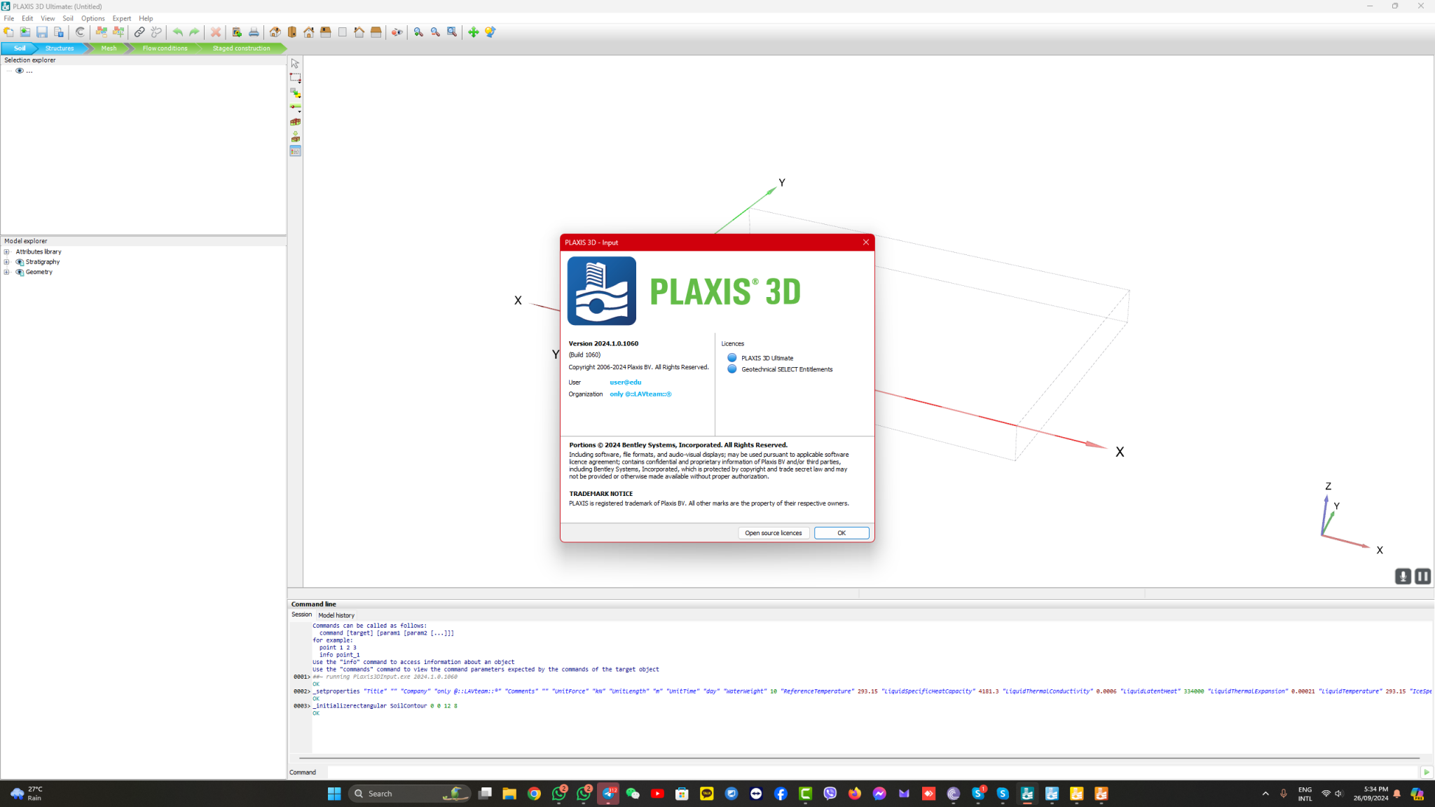 Plaxis 2D 3D 2024.1 Ultimate Full Version - EmbCads Software's Services