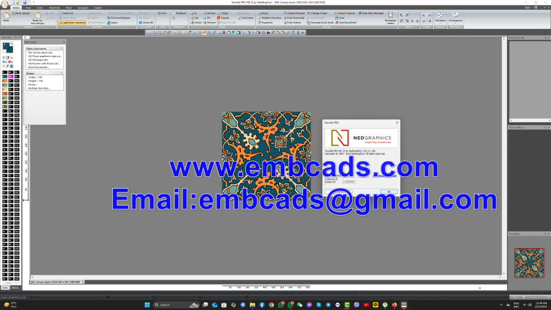 NedGraphics Texcelle Studio V22.5 Build 22.5.1.36 Released In 2023 - EmbCads Software's Services