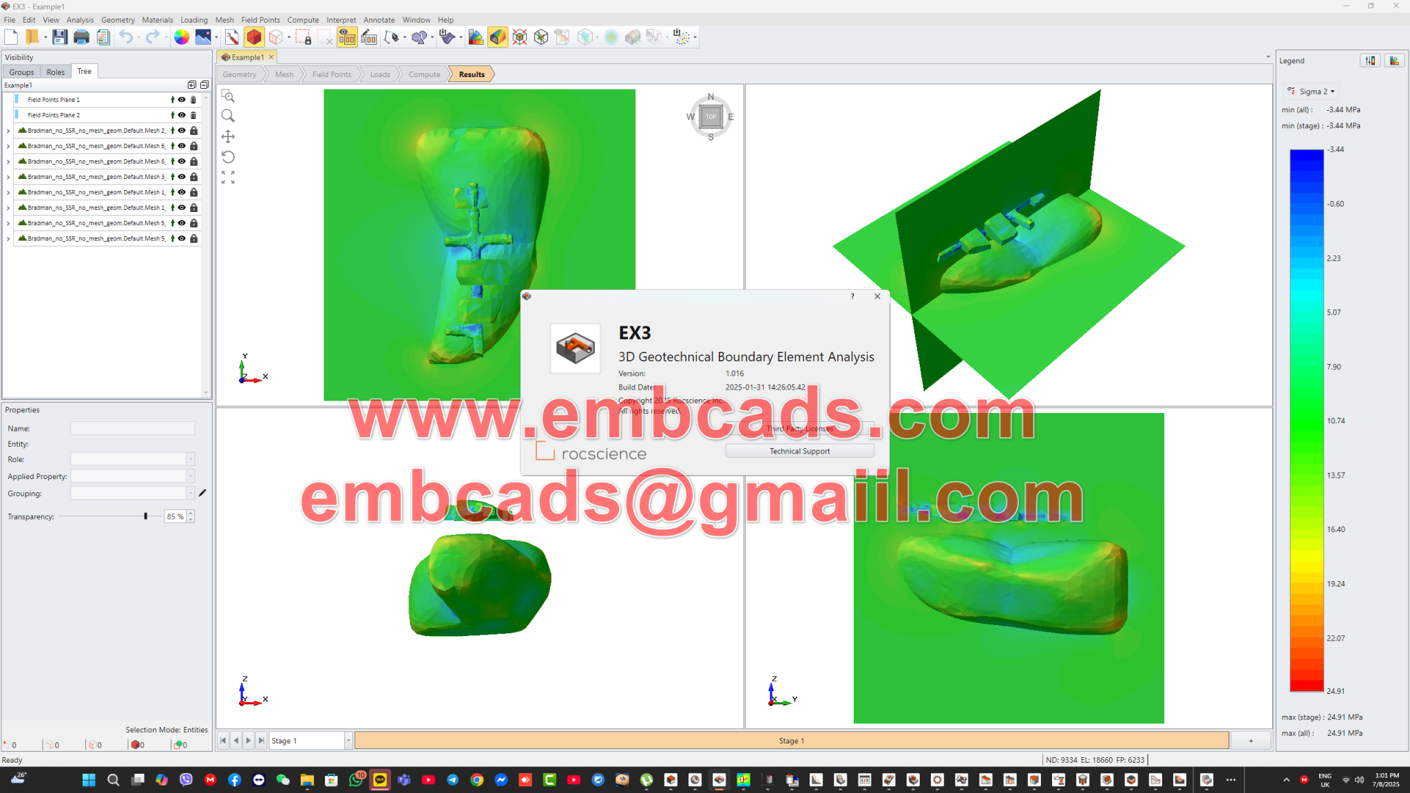 Rocscience 2025 Entire Suite 23 Modules | New Released - EmbCads ...