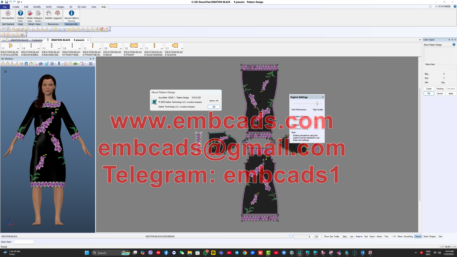 Gerber Accumark V2025.1 Build 18.0.245 Full Package | Accumark_Accunest_Accuplan_Accuscan_MTM_3D ...