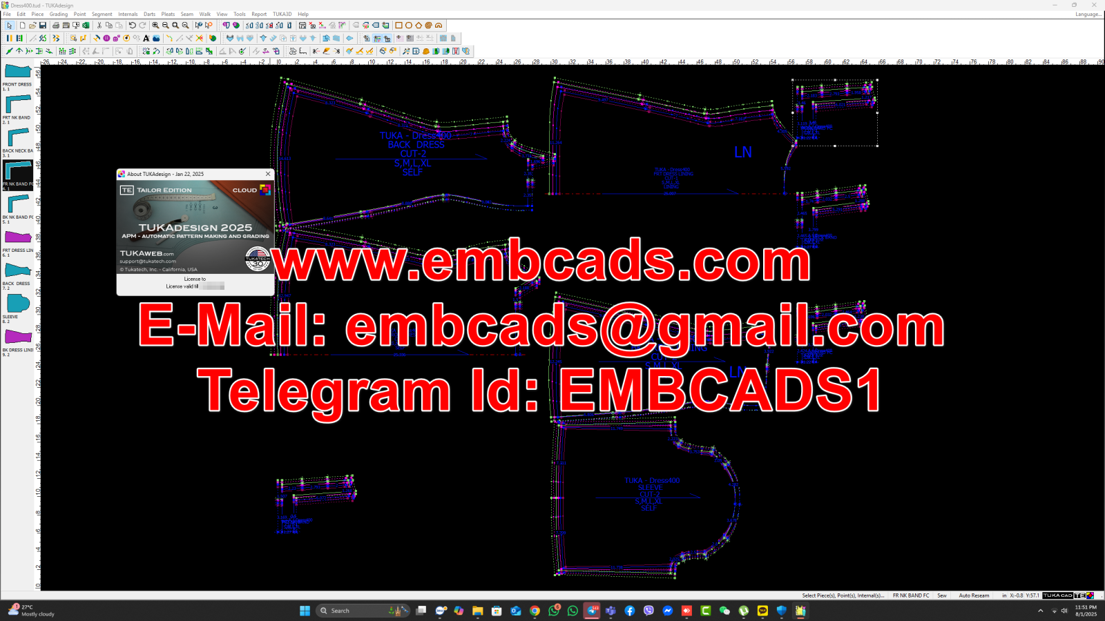 TukaCad 2025 CPE With APM & Smart Marker Full Version - EmbCads ...