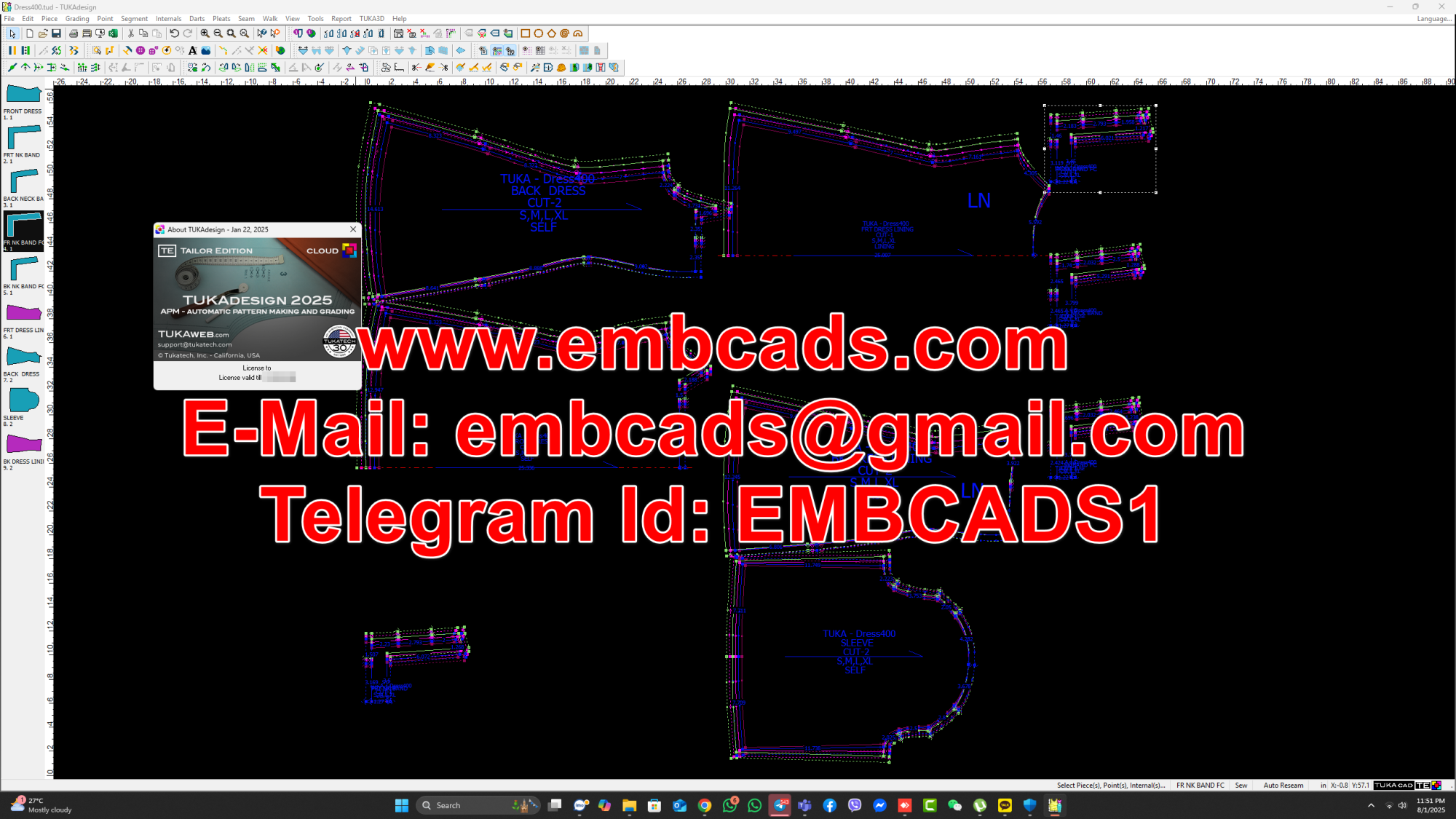TukaCad 2025 CPE With APM & Smart Marker Full Version - EmbCads Software's Services