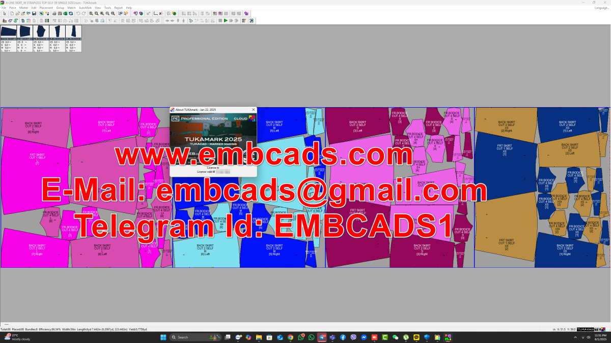 TukaCad 2025 CPE With APM & Smart Marker Full Version - EmbCads ...