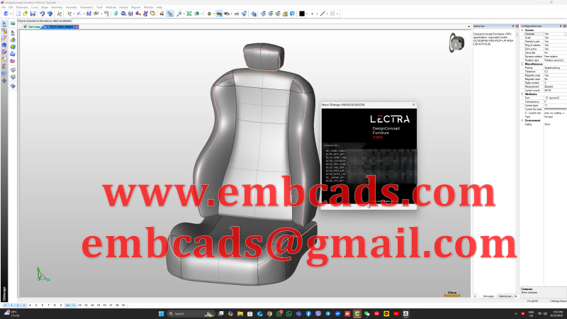 Lectra Design Concept V5R3 Full With 3D Full - EmbCads Software's Services