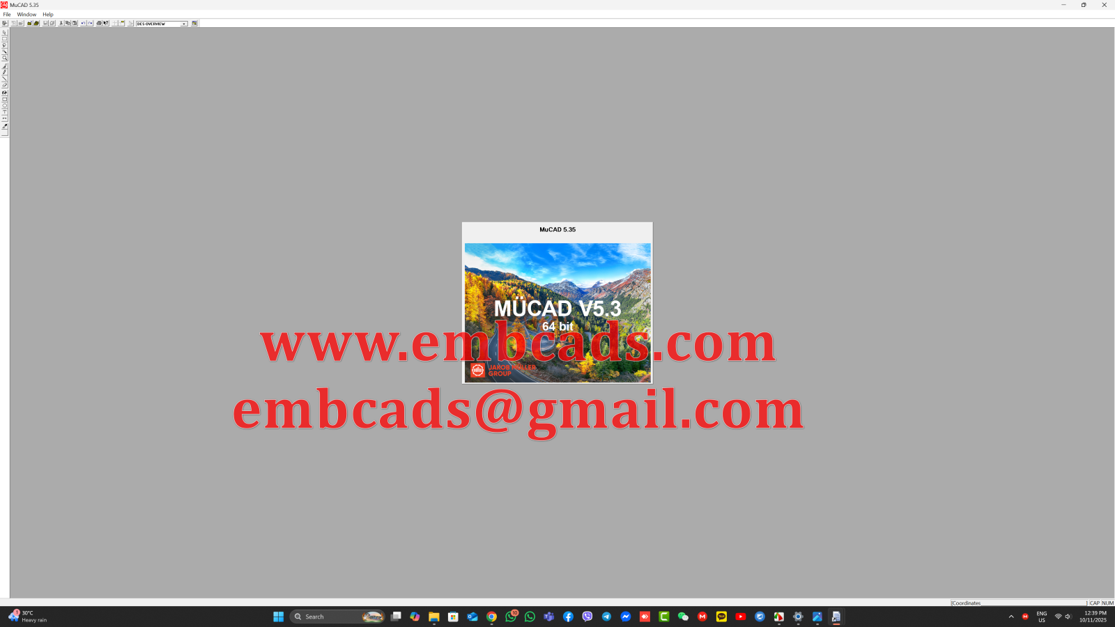 Muller Mucad 5.35 With Digicolor Full All Modules Activation. - EmbCads ...